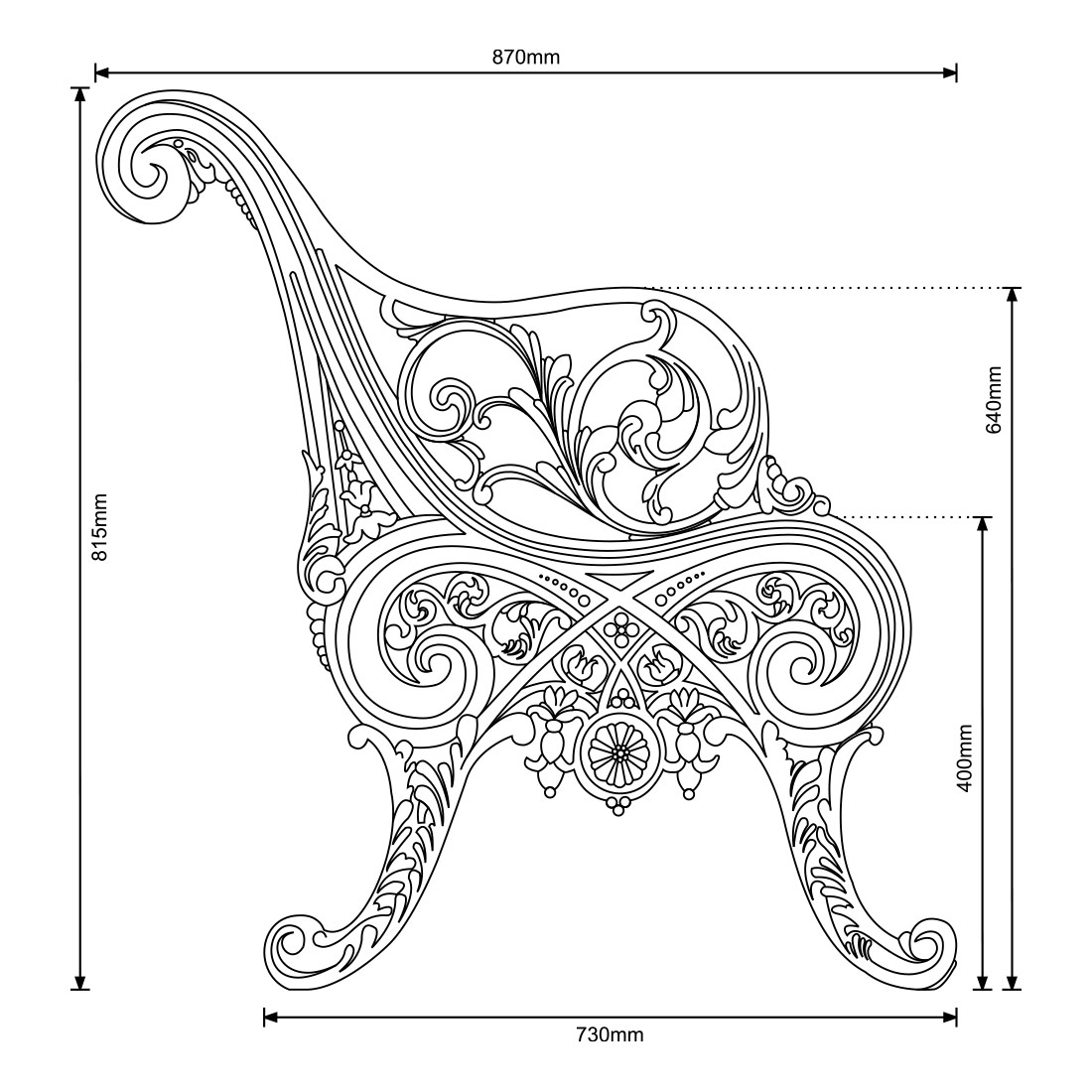 Carron Mystery Bench Ends